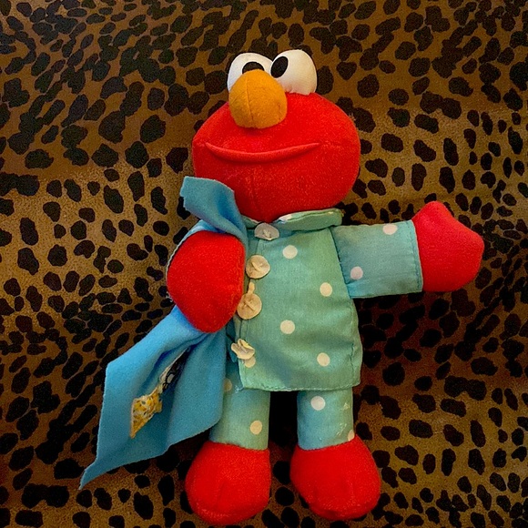 TYCO Jim Henson Company | Toys | Vintage Bedtime Elmo In His Pjs W ...